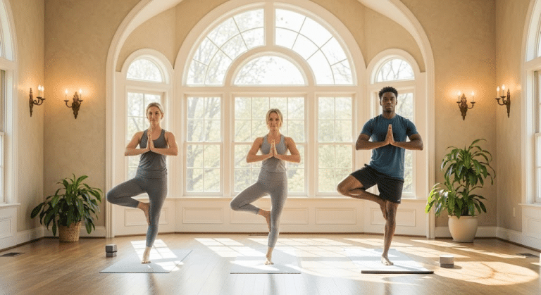 Three Person Yoga Poses Easy: 5 Ways to Try - Lotus Yoga Dallas