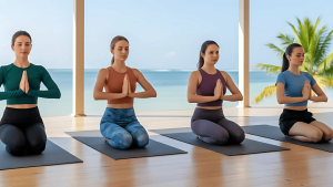 Best 4 Person Yoga Poses for Group Practice - Lotus Yoga Dallas