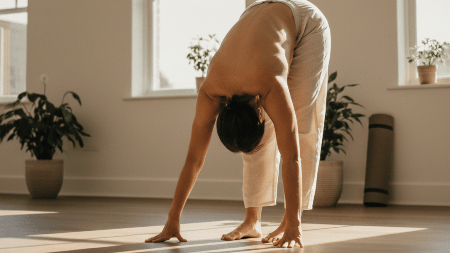 How to Do a Forward Fold Stretch: Steps with Benefits - Lotus Yoga Dallas