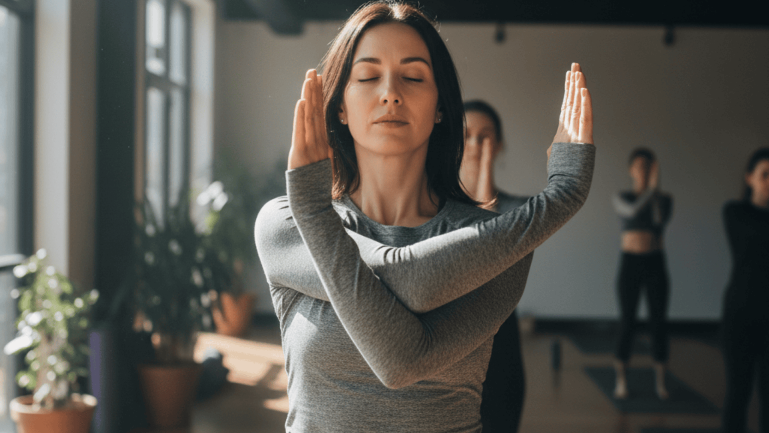 Eagle Pose Yoga: Steps, Benefits, and Variations - Lotus Yoga Dallas