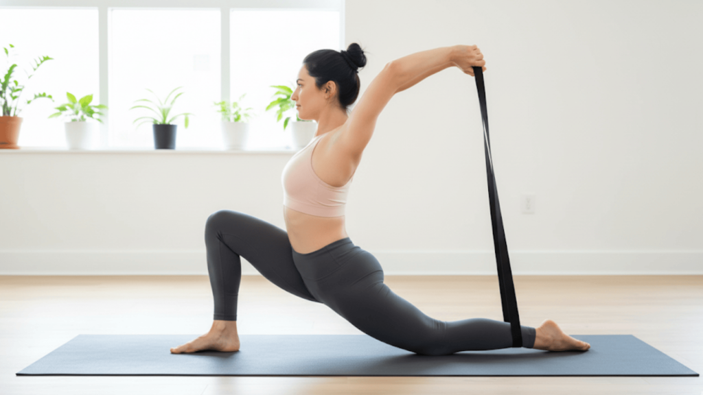 17 Ways to Use a Yoga Strap for Beginner Stretches - Lotus Yoga Dallas