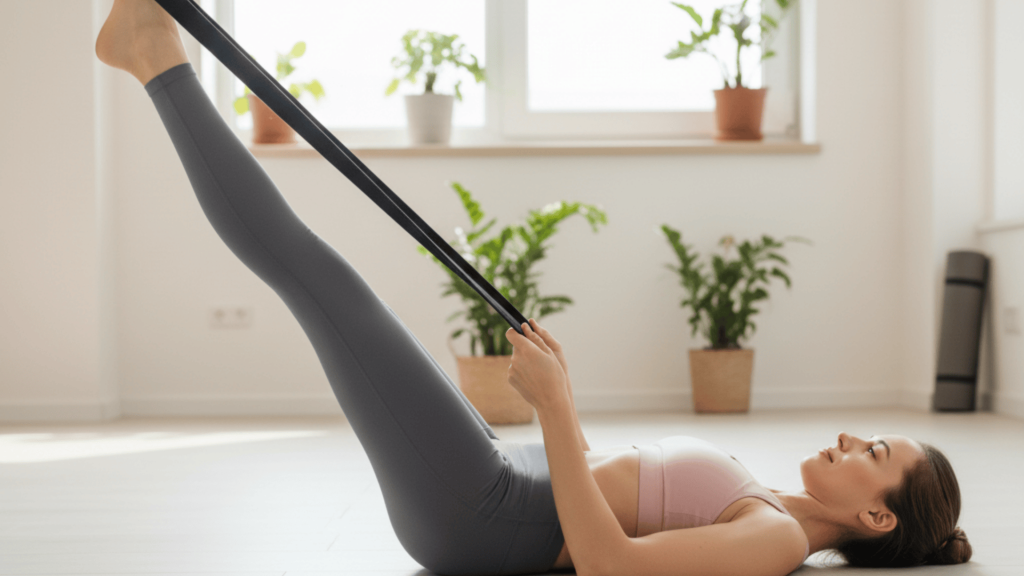 17 Ways to Use a Yoga Strap for Beginner Stretches - Lotus Yoga Dallas