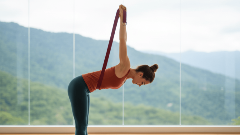 17 Ways to Use a Yoga Strap for Beginner Stretches - Lotus Yoga Dallas